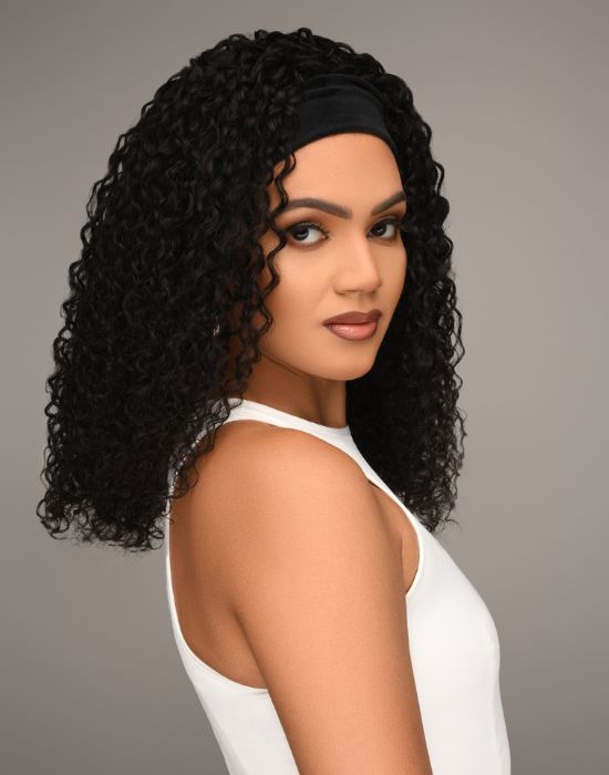 Feme 2-in-1 Human Hair | Alyssa | Curly Half Wig | Spell Beauty