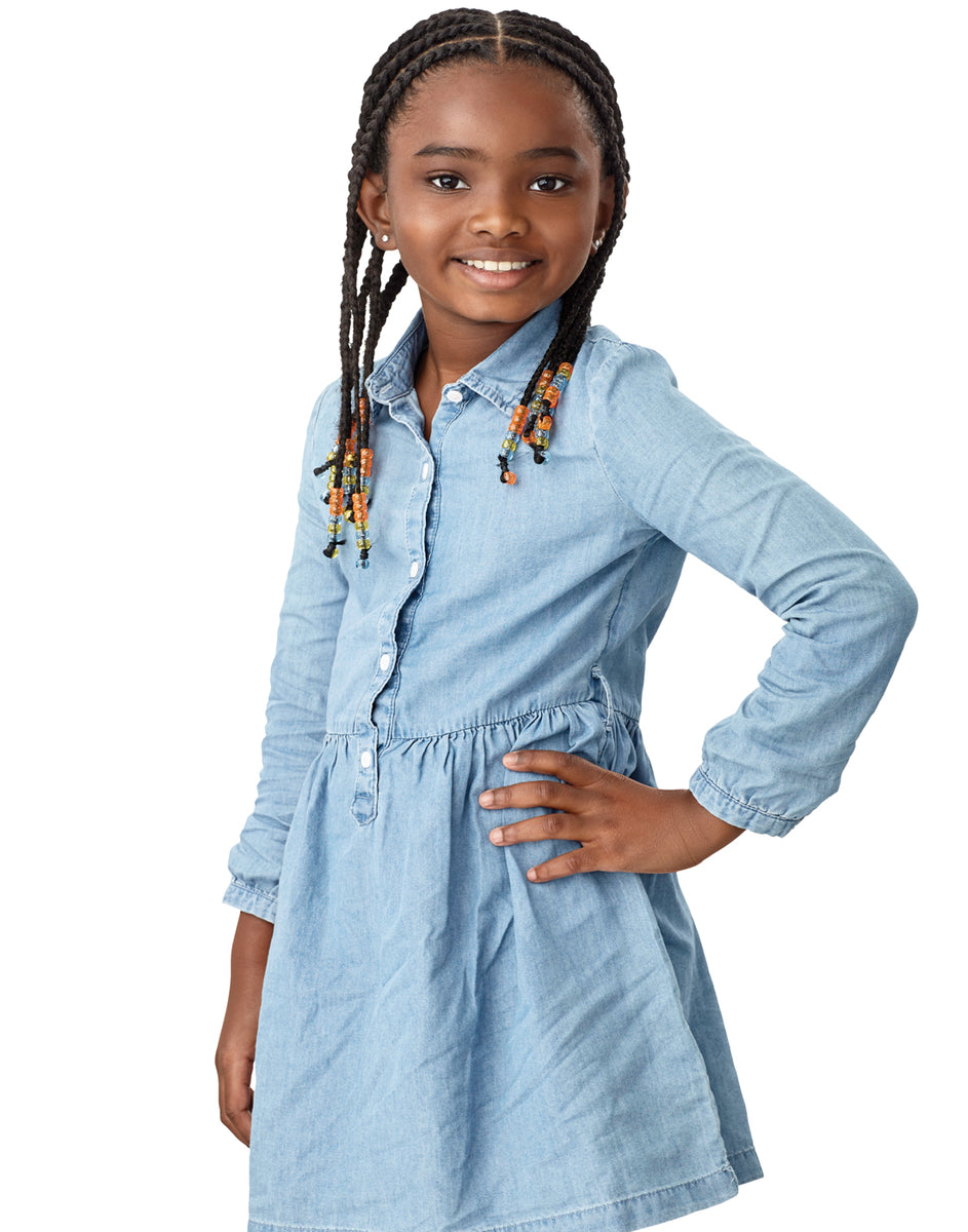 X-Pression Lil Looks | 3X Pre-Stretched | Children's Braids 16" – Spell ...