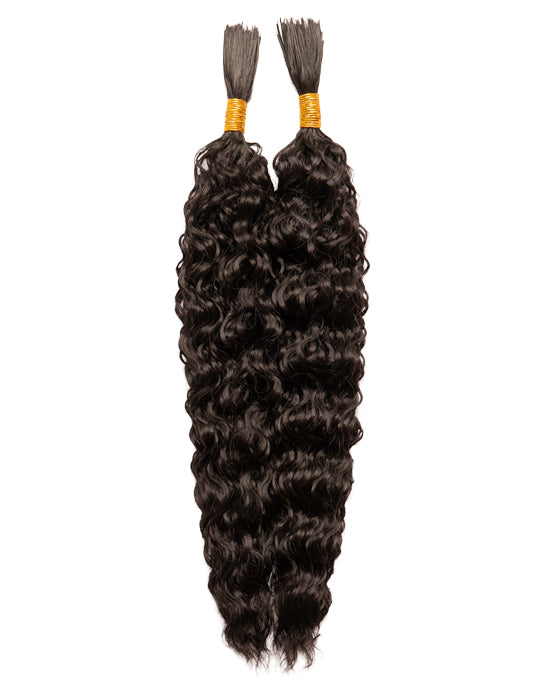 Outre X-Pression Pre-Sectioned | Dominican Curl Bulk | Bulk Braids 18 ...